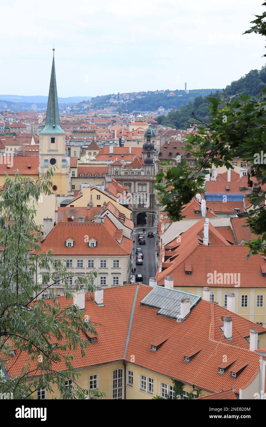 Life in Prague Stock Photo - Alamy