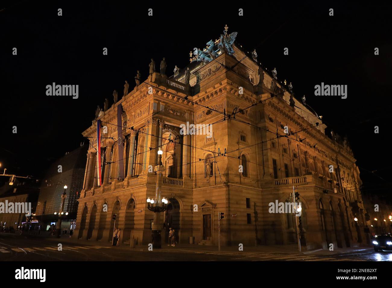 Life in Prague Stock Photo - Alamy