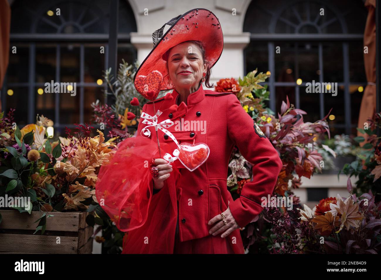 London Colour Walk at Old Spitalfields Market, London, UK Stock Photo ...