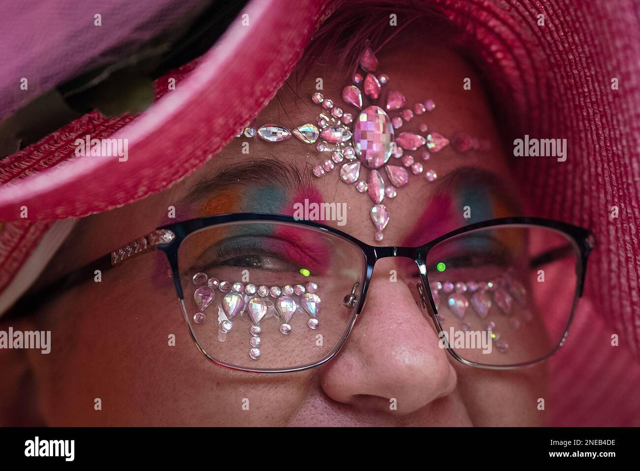 London Colour Walk at Old Spitalfields Market, London, UK Stock Photo ...