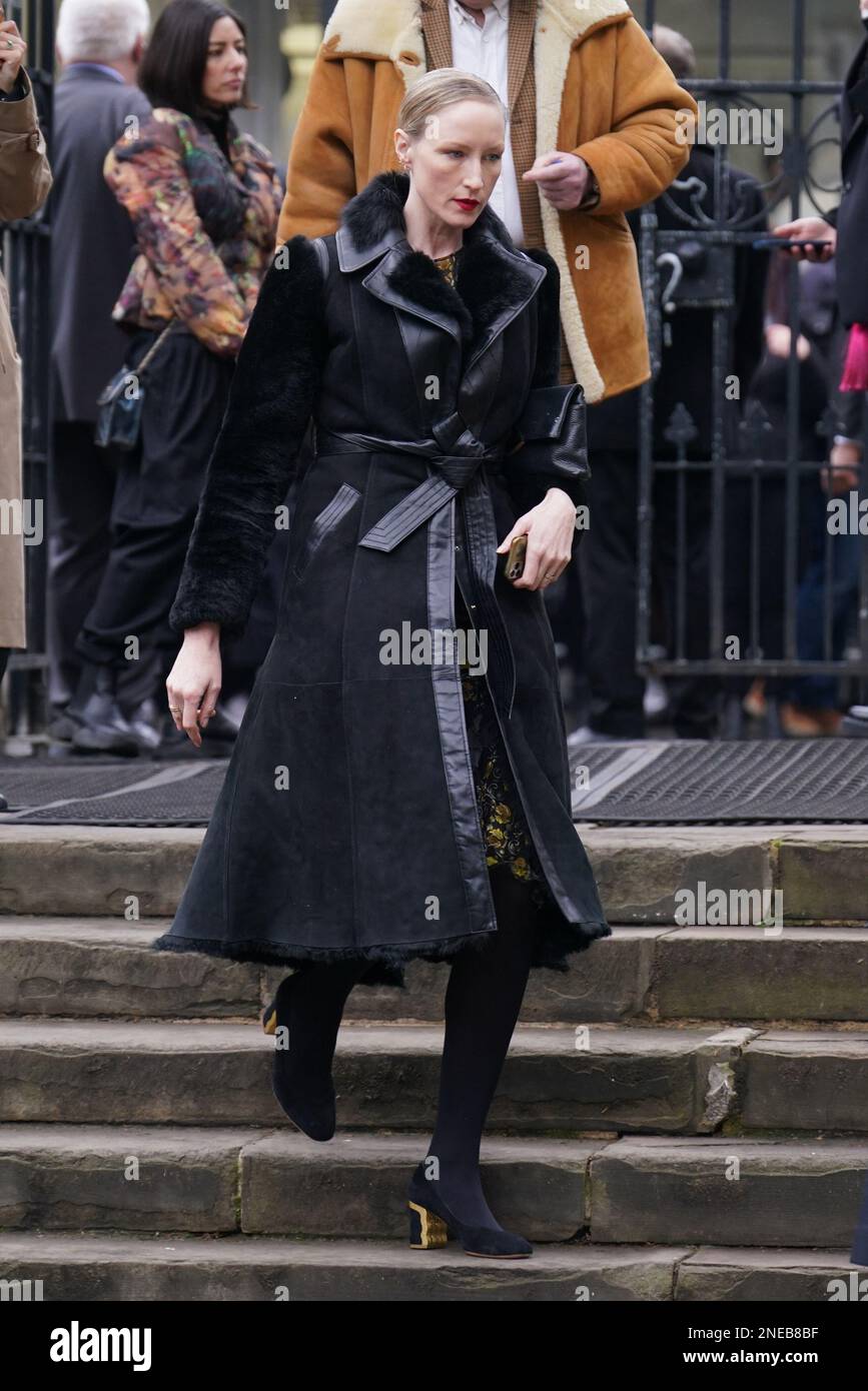 Jade Parfitt arrives for a memorial service to honour and celebrate the ...