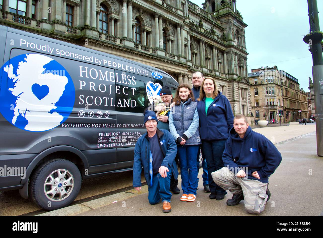 Glasgow, Scotland, UK 16th February, 2023. Protest as council sets ...