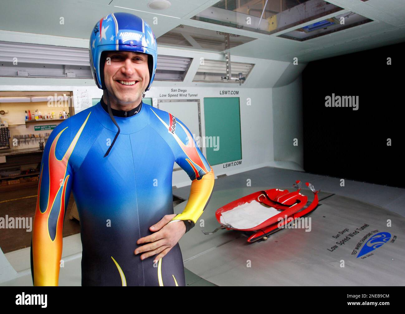 FILE - United States Oylmpic luge team member Mark Grimmette smiles ...