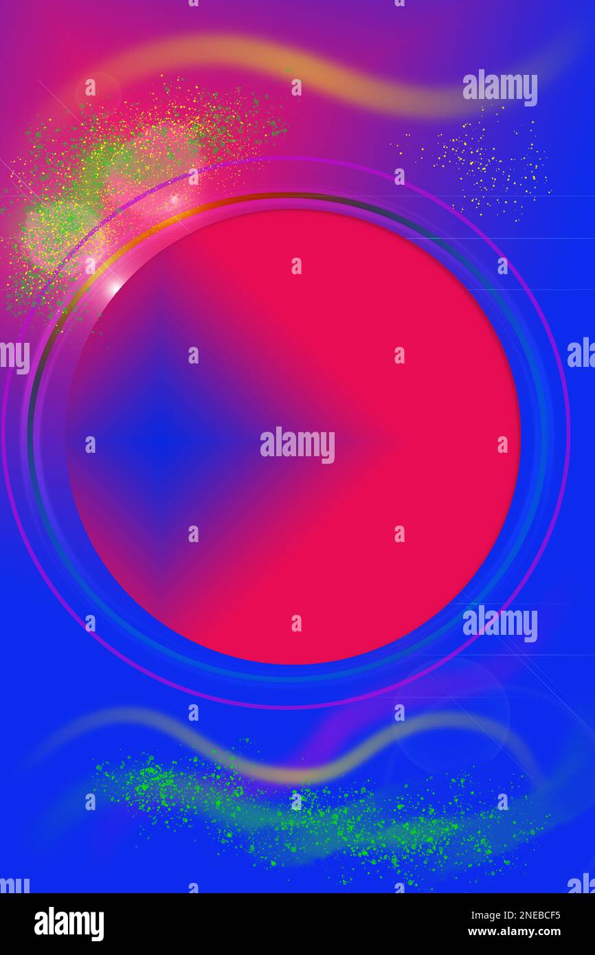 colors and shapes in a colored abstract illustration Stock Photo - Alamy