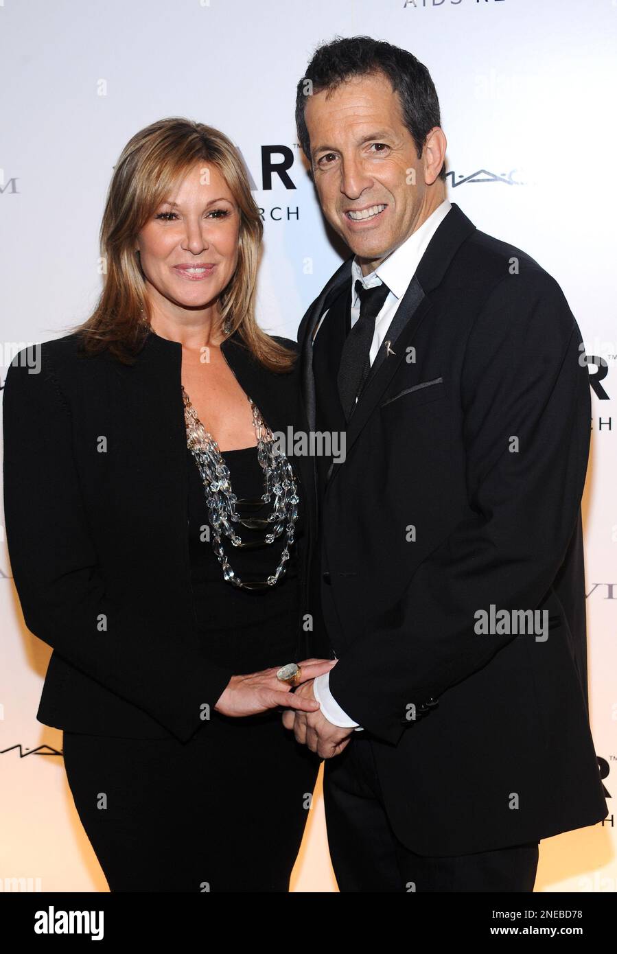 Designer Kenneth Cole and wife Maria Cuomo Cole attend the amfAR ...