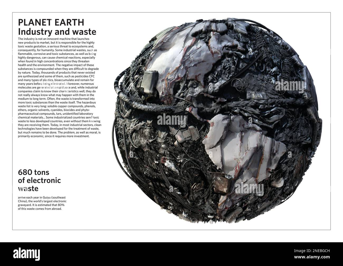 Symbolic picture of Planet Earthintended to make people aware of the ...