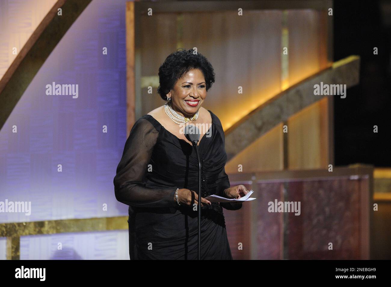 Honoree Dr. Ruth J. Simmons at the Warner Theatre during the 2010 BET ...