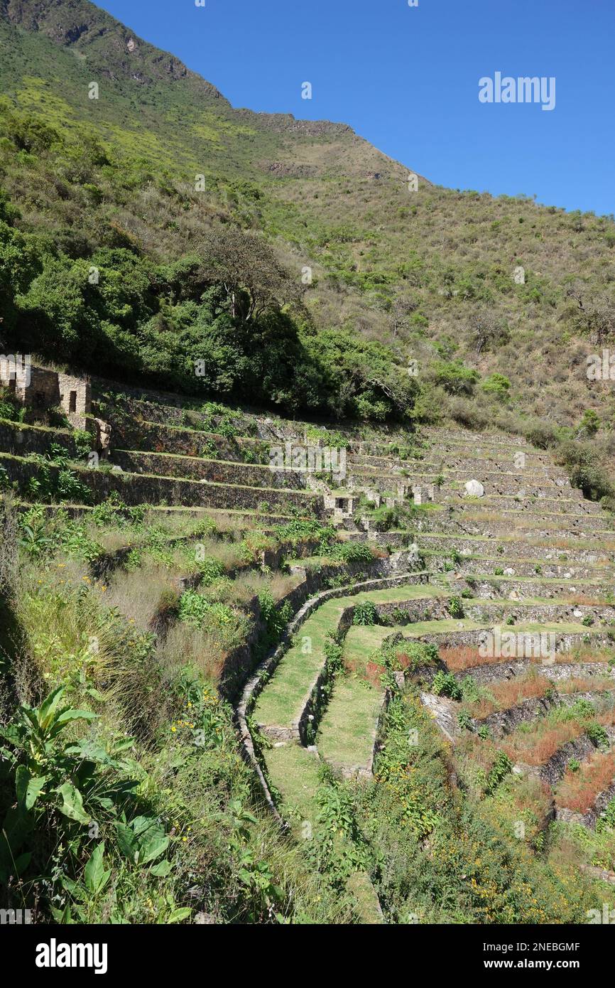 Inca terrace hi-res stock photography and images - Alamy