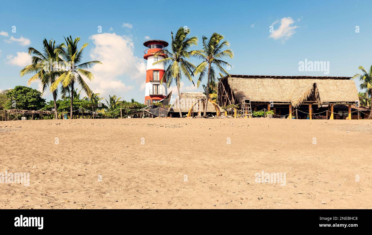 Landscape view at Venao beach in Azuero peninsula, Panama Stock Photo ...