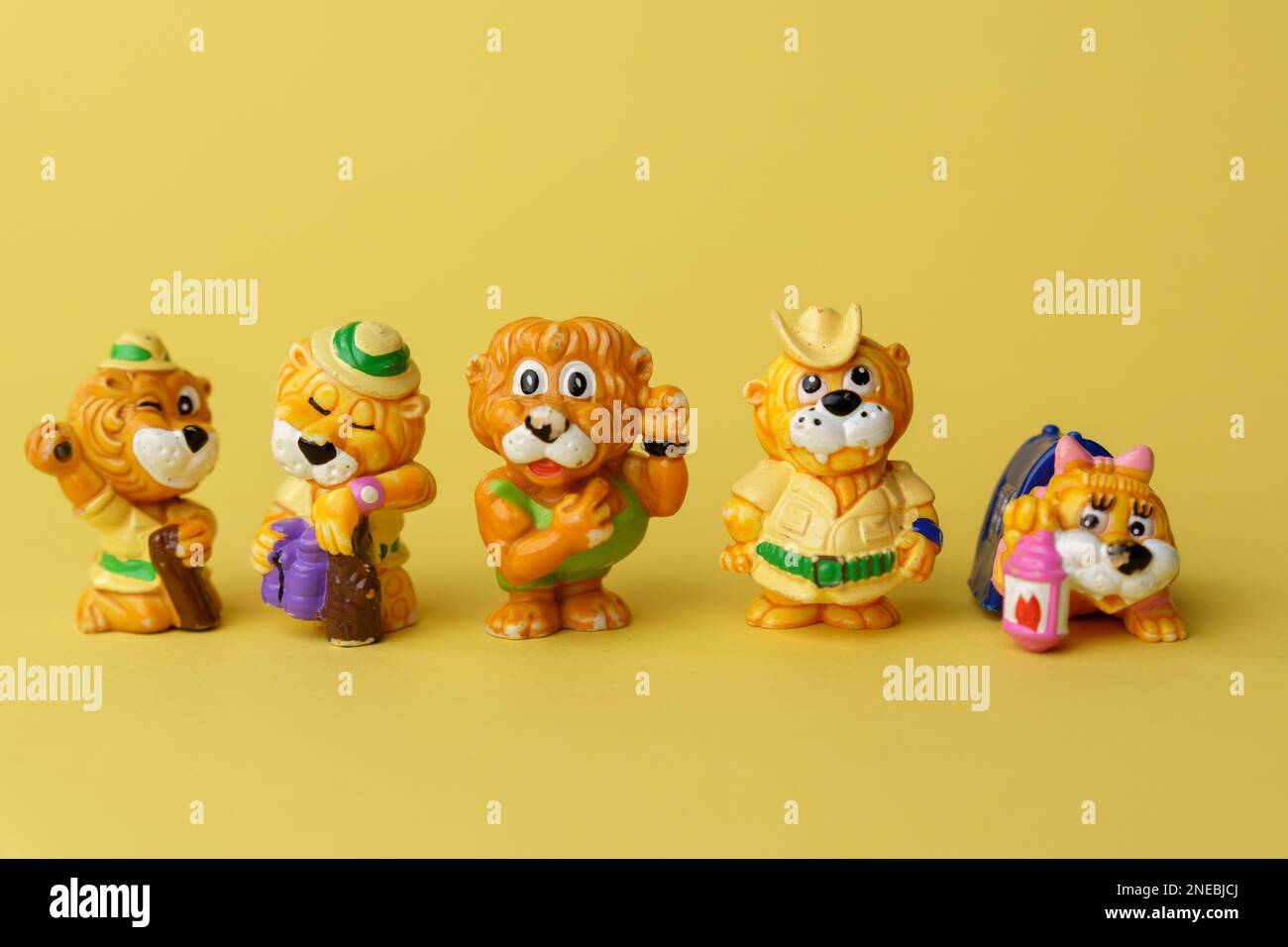 Tyumen, Russia-February 15, 2023: Collection of lions. Hobby ...