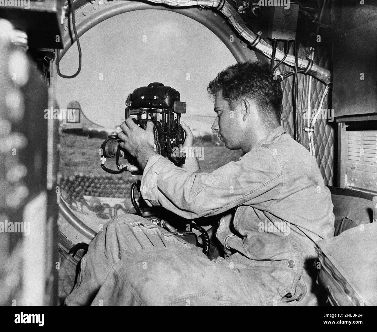 A/1C James Ahern of 1640 Metropolitan Ave., New York City, shown here ...