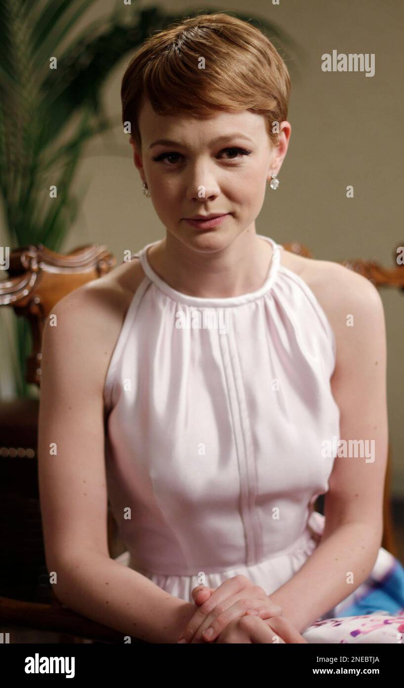 Actress Carey Mulligan, Oscar-nominated for her role in "An Education ...