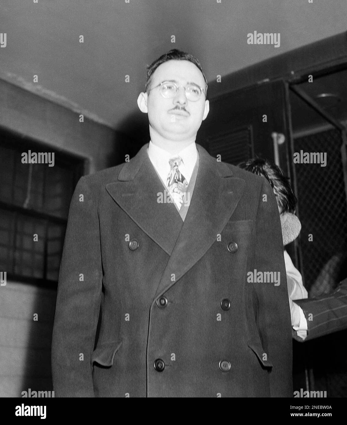 Julius Rosenberg, sentenced to death as atom spies, is shown in these ...