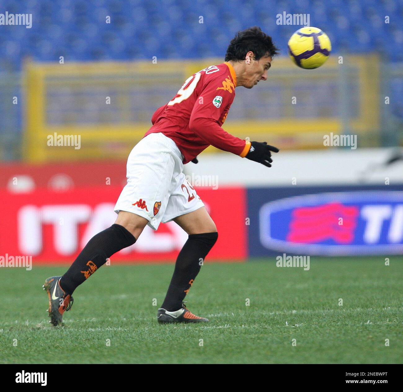 AS Roma Nicolas Burdisso of Argentina in action during the Serie A ...