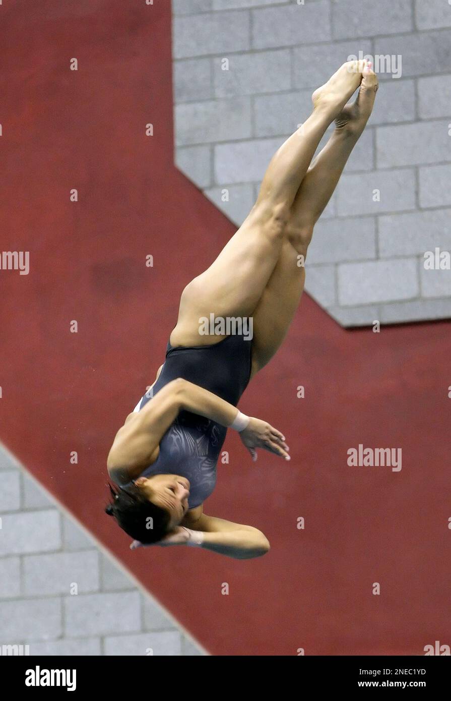 Kelci Bryant competes in the 3-meter springboard finals during the USA ...