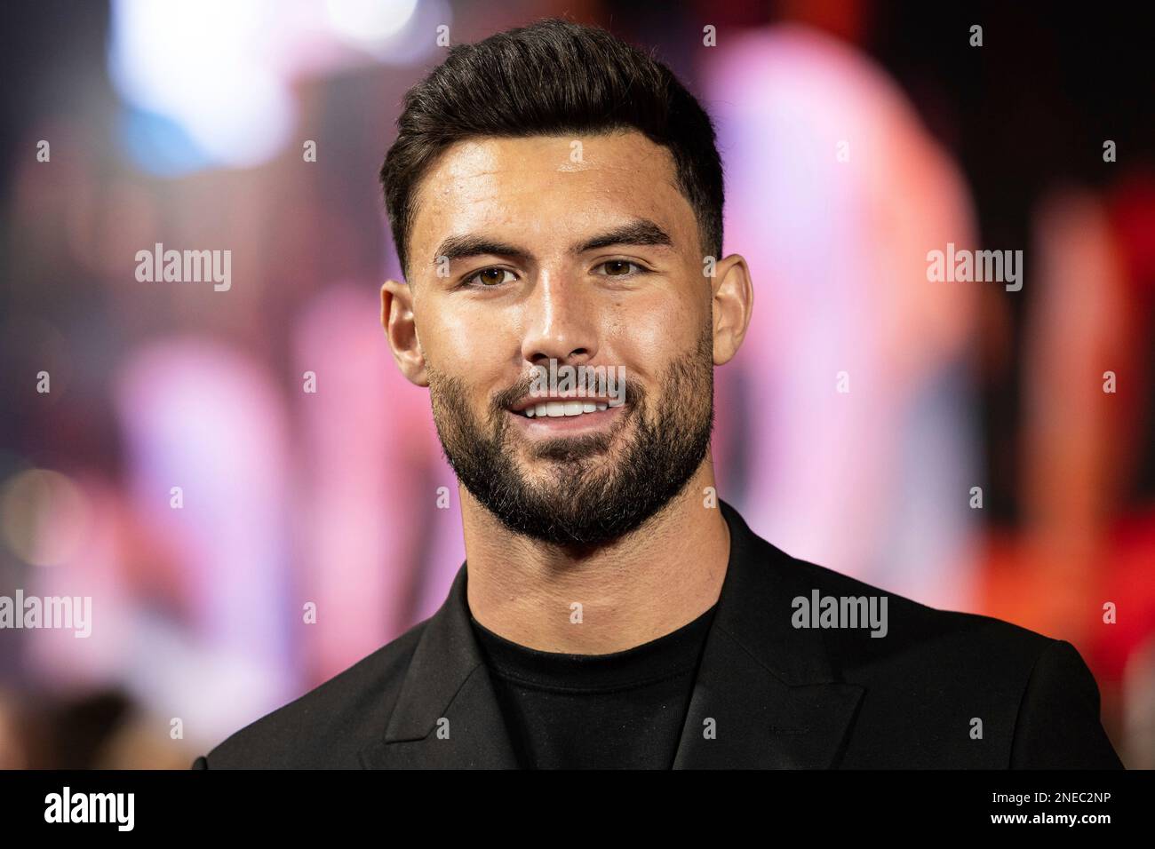 Liam Reardon poses for photographers upon arrival for the premiere of ...