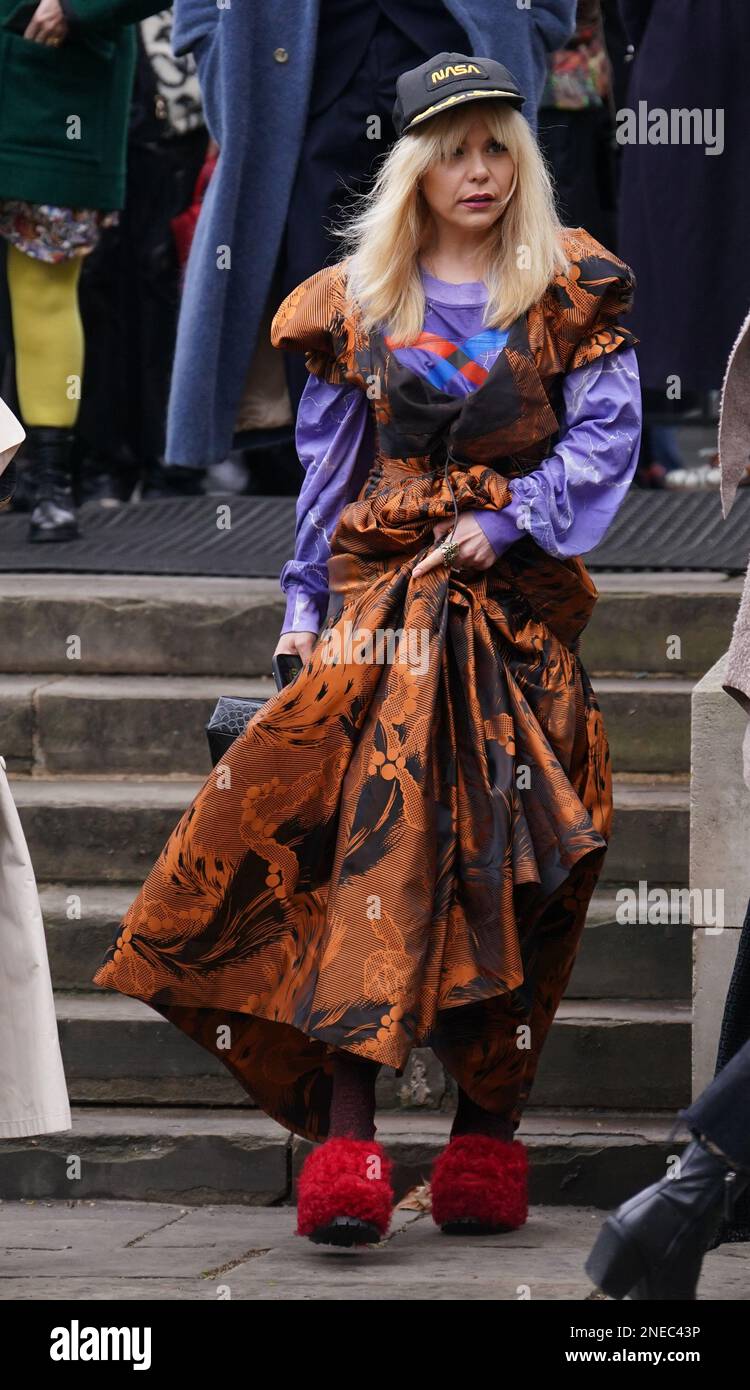 Paloma Faith arrives for a memorial service to honour and celebrate the ...