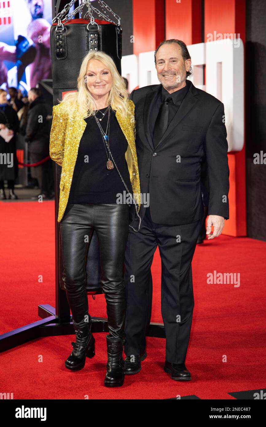 Jay Hunt and Charles Winkler pose for photographers upon arrival for ...