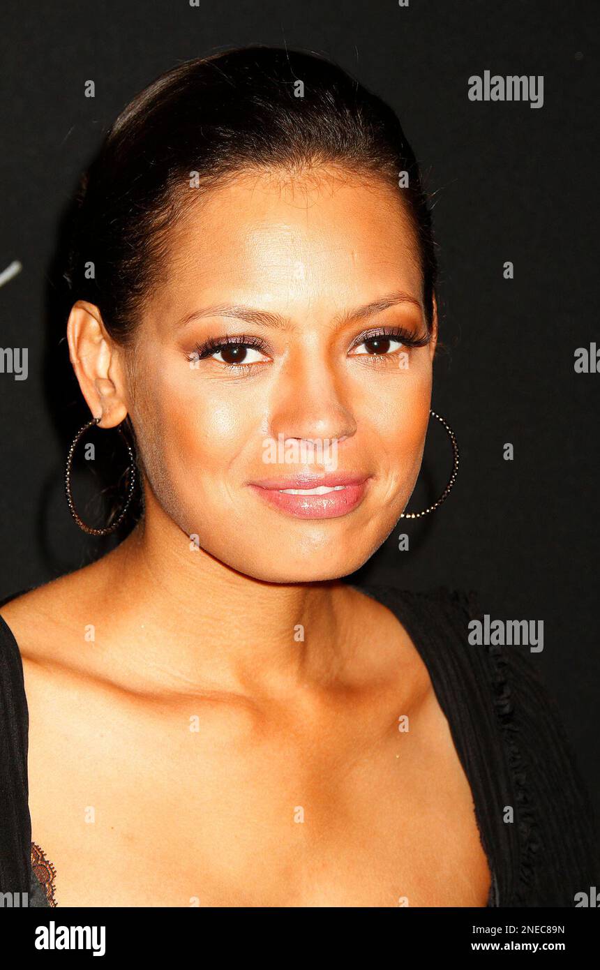 Former model and actress Keisha Whitaker arrives at the Santa Barbara ...