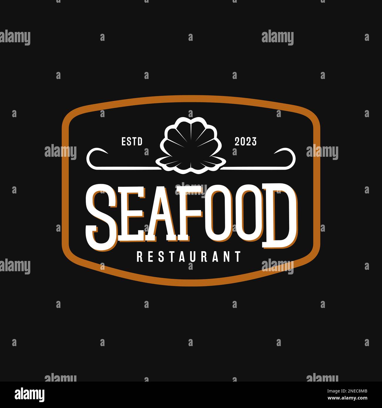 Classic Retro Vintage Label Badge for Restaurant Design Inspiration ...