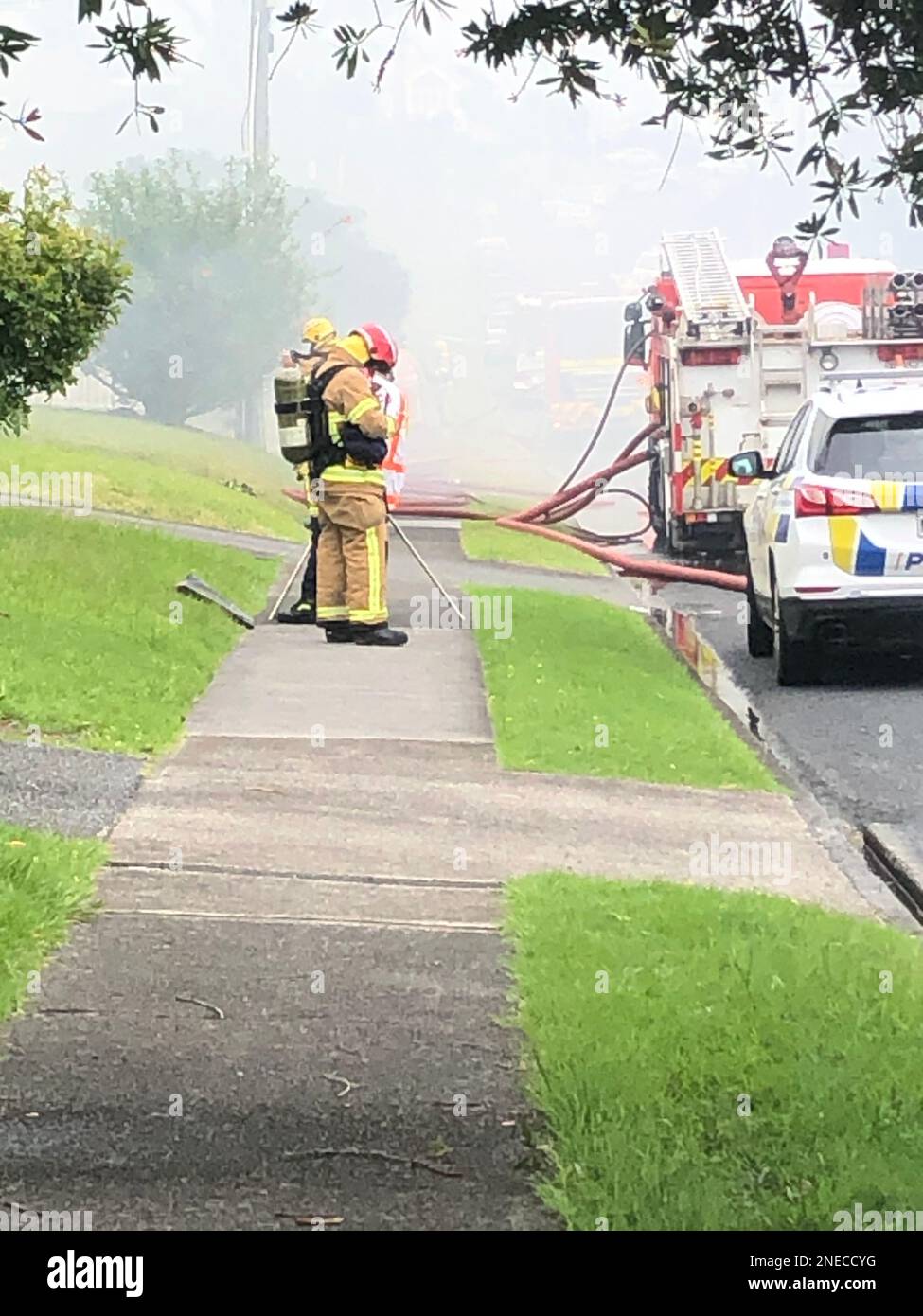 Firefighters new zealand hi-res stock photography and images - Alamy