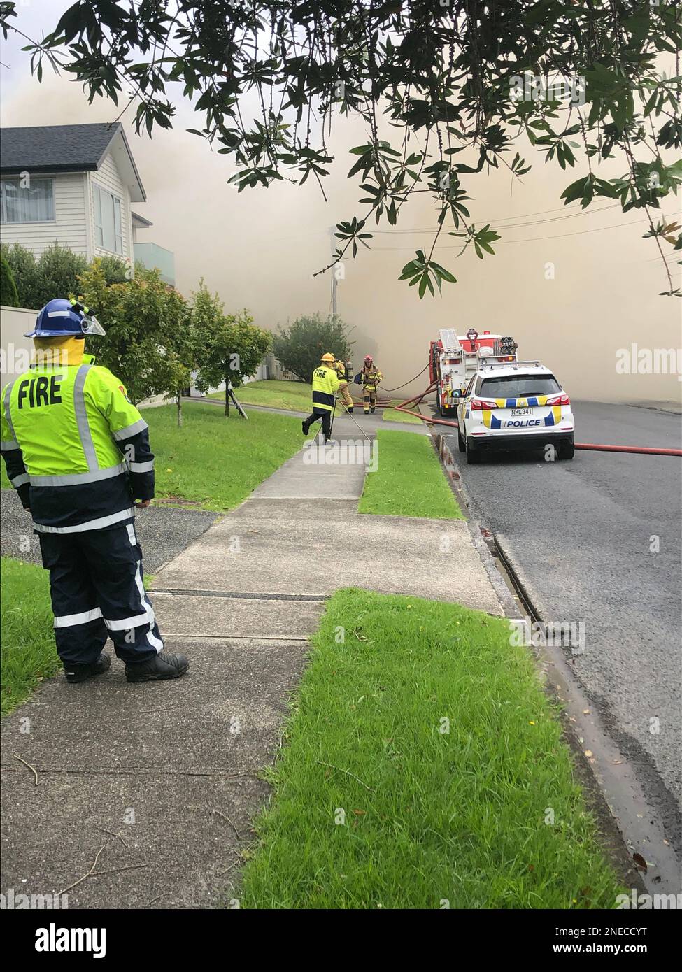 Firefighters new zealand hi-res stock photography and images - Alamy