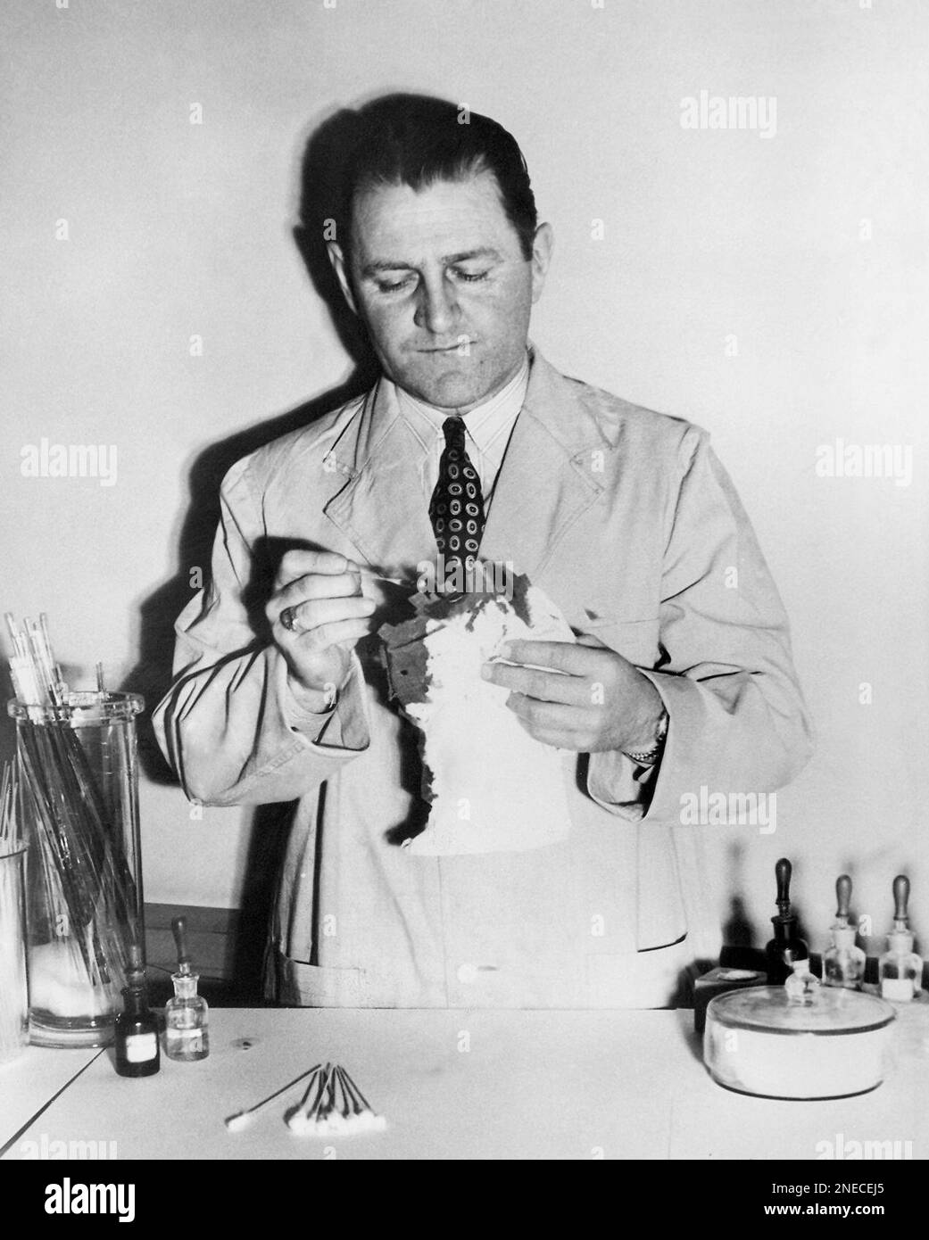 Edwin P. McGillin, sergeant in the Amsterdam, New York, police ...