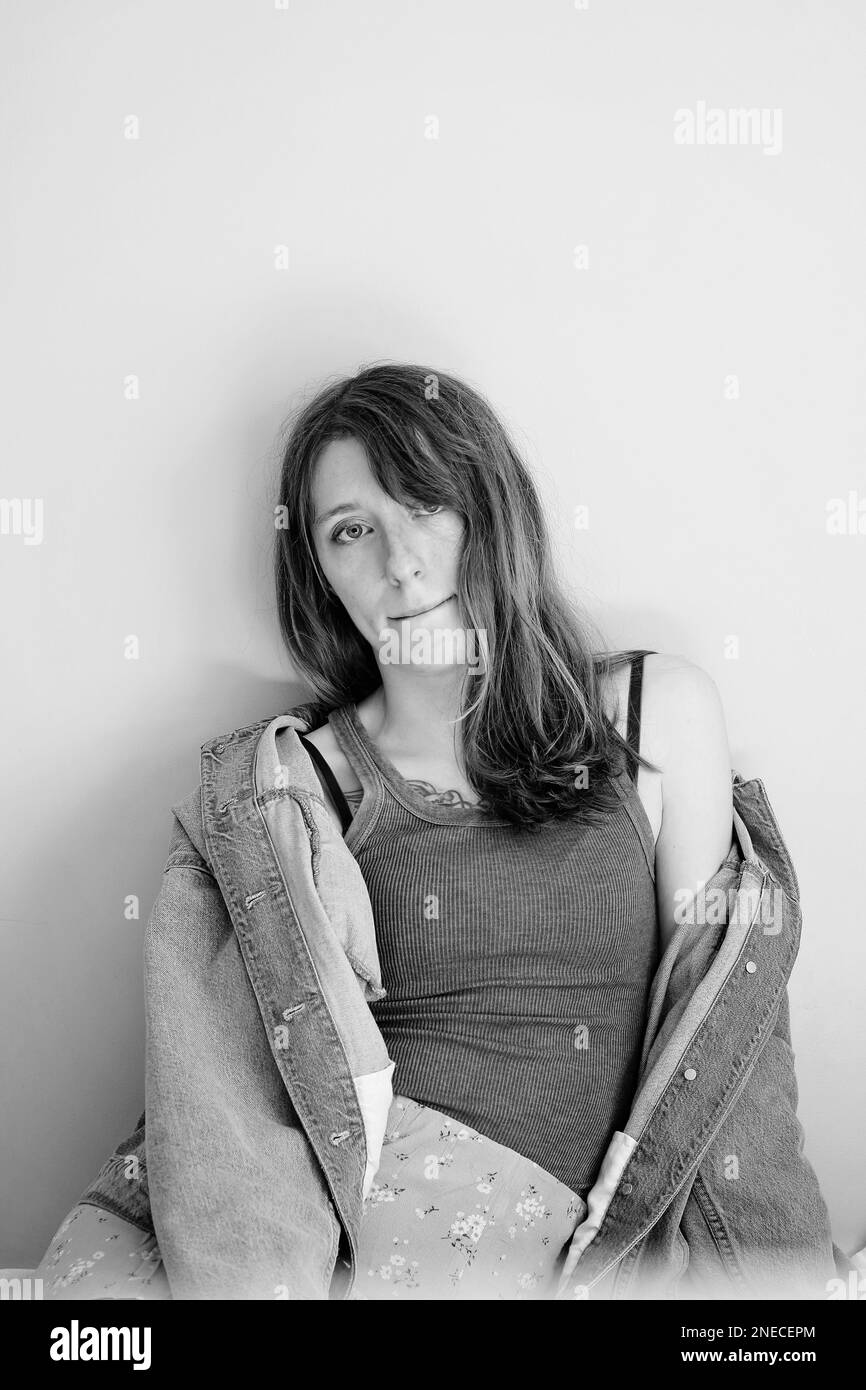 Straight Face Black And White