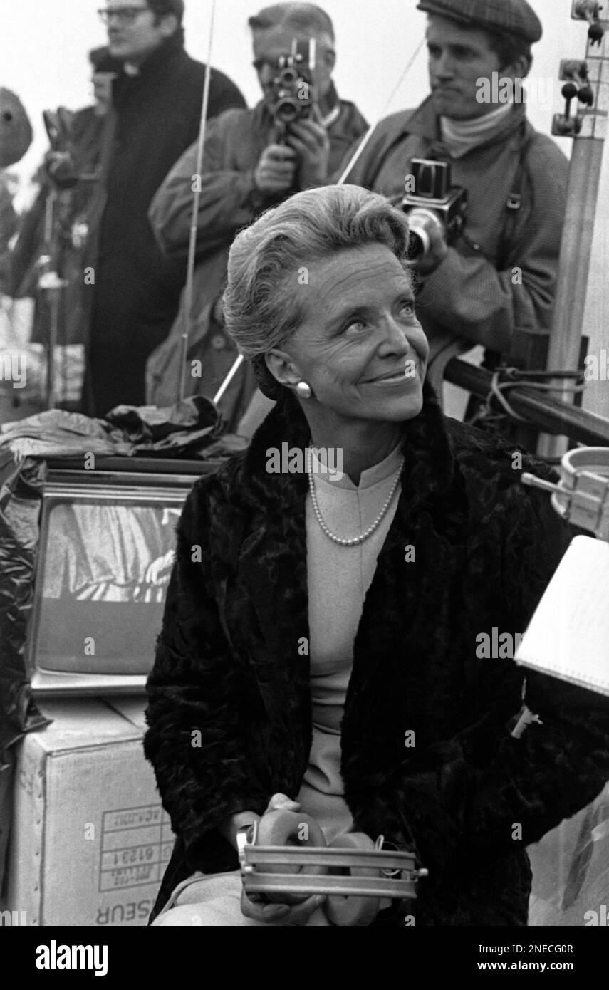 Jacqueline Auriol, daughter-in-law of former French President, and ...