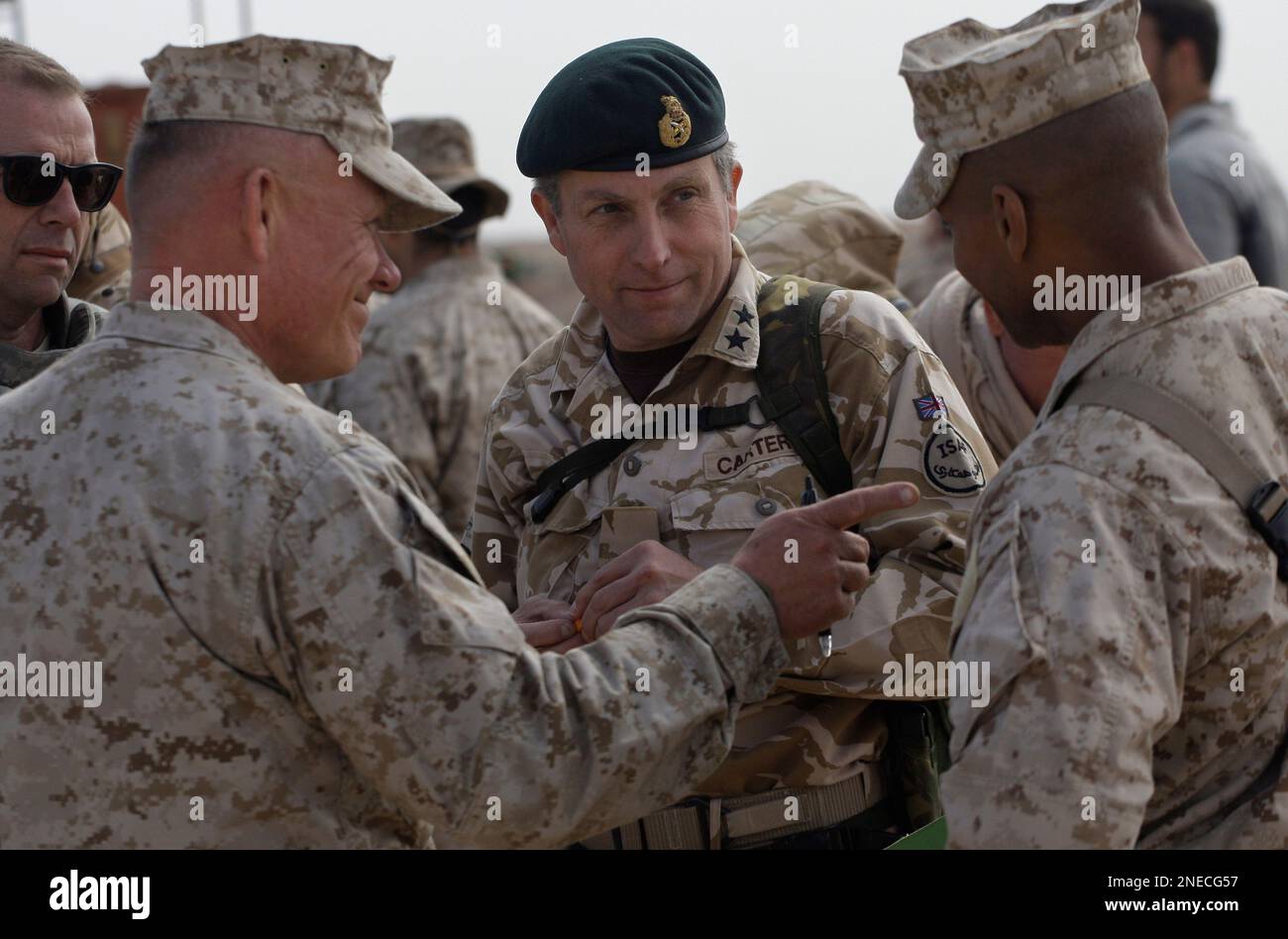 British Maj. Gen. and head of NATO forces in southern Afghanistan ...