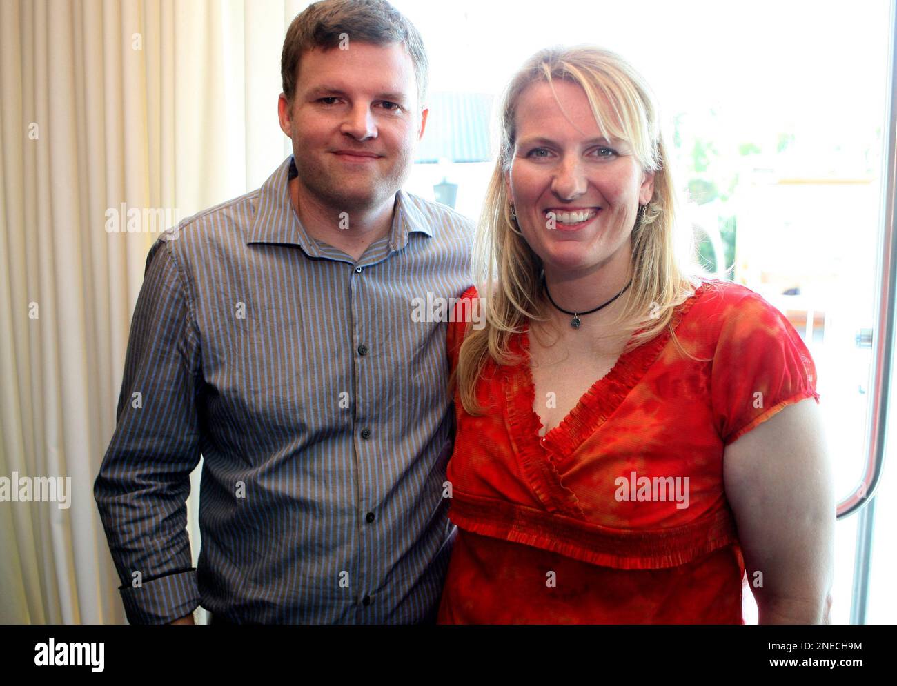 Marty and Wendy Beckers are seen at Jenny Craig's New Year's weight ...