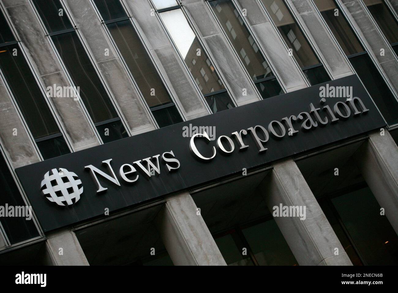 News Corp.'s headquarters is shown, Monday, Feb. 1, 2010 in New York ...