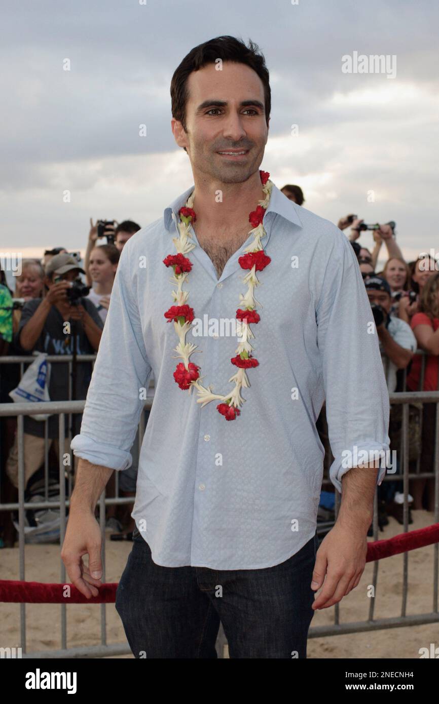 Actor Nestor Carbonell arrives at ABC's Lost Premiere on Waikiki Beach ...