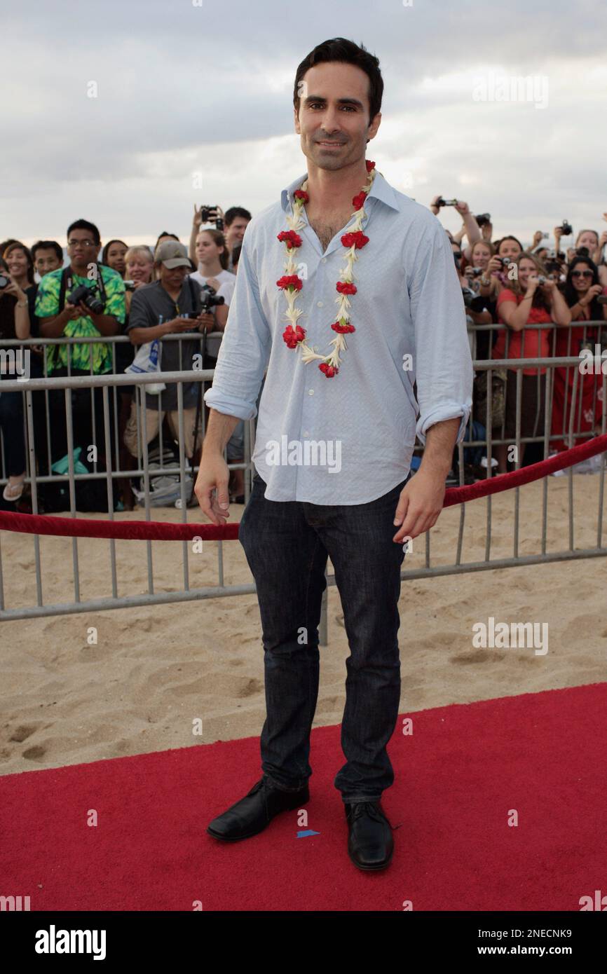 Actor Nestor Carbonell arrives at ABC's Lost Premiere on Waikiki Beach ...