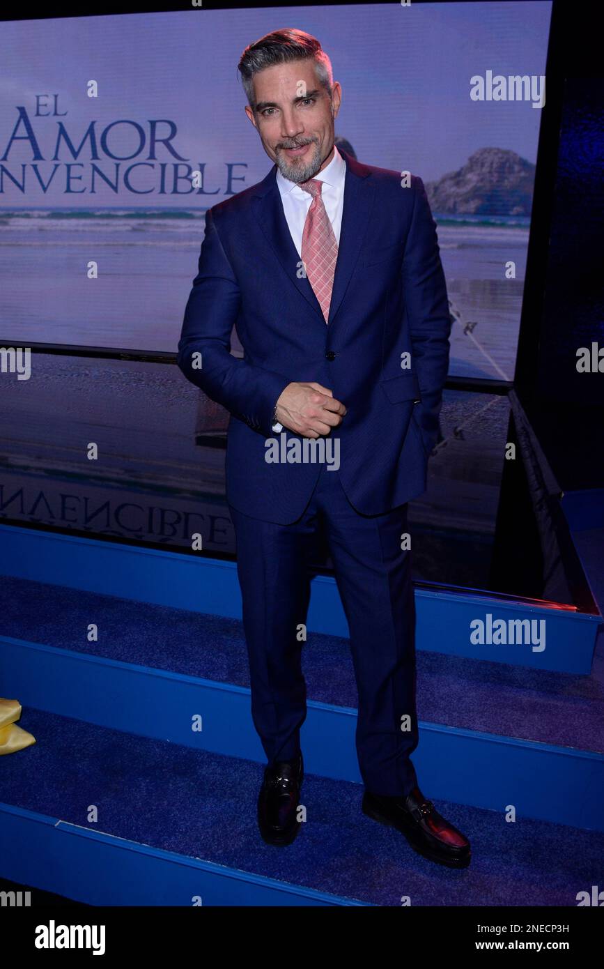 February 15, 2023, Mexico City, Mexico: Víctor Gonzalez attends the ...