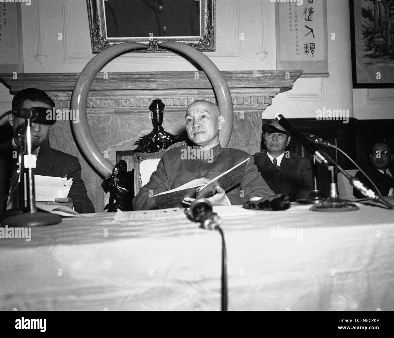 Chiang Kai-Shek, leader of China?s Nationalist Forces and biggest thorn ...