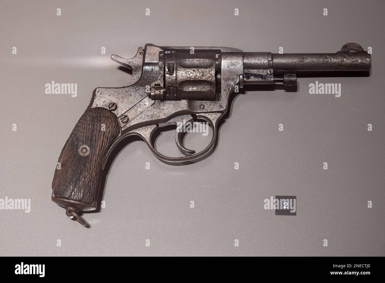 The Nagant Revolver model 1895, seven-shot, gas-seal revolver ...