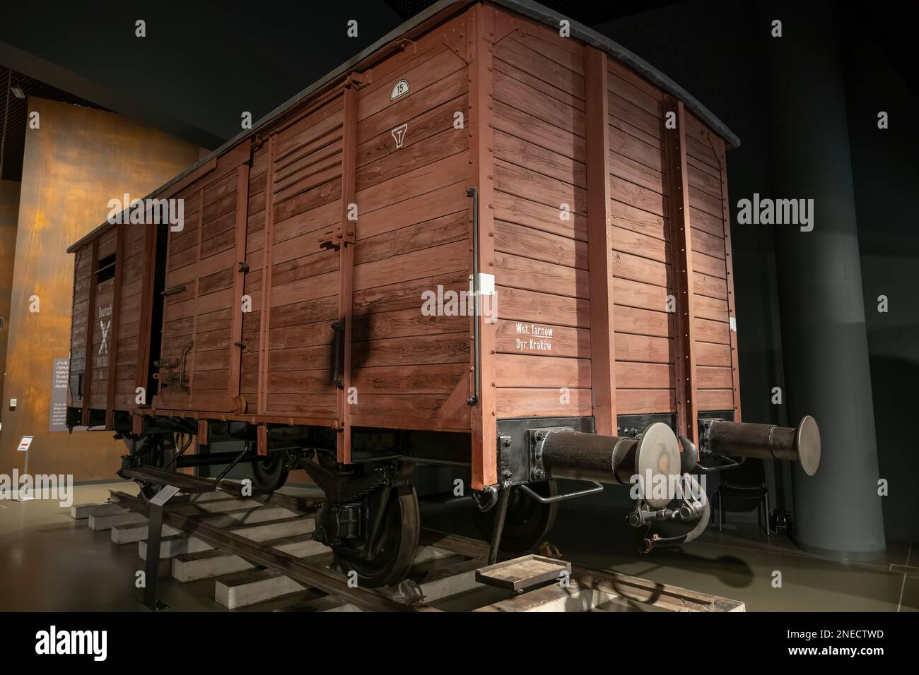 Gdansk, Poland, German freight car from First World War, used by ...