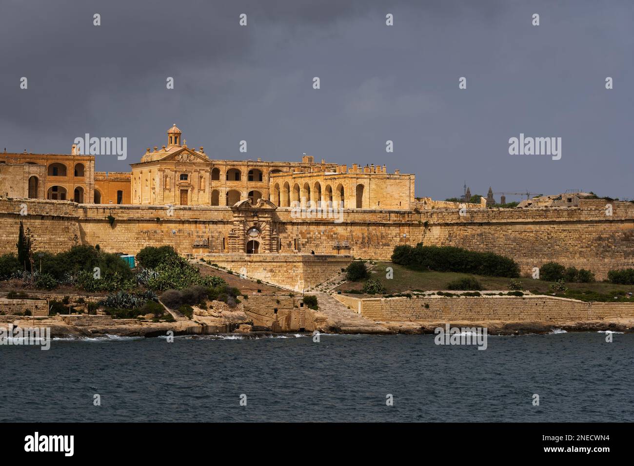 Fort Manoel on Manoel Island in Gzira, Malta, 18th century ...