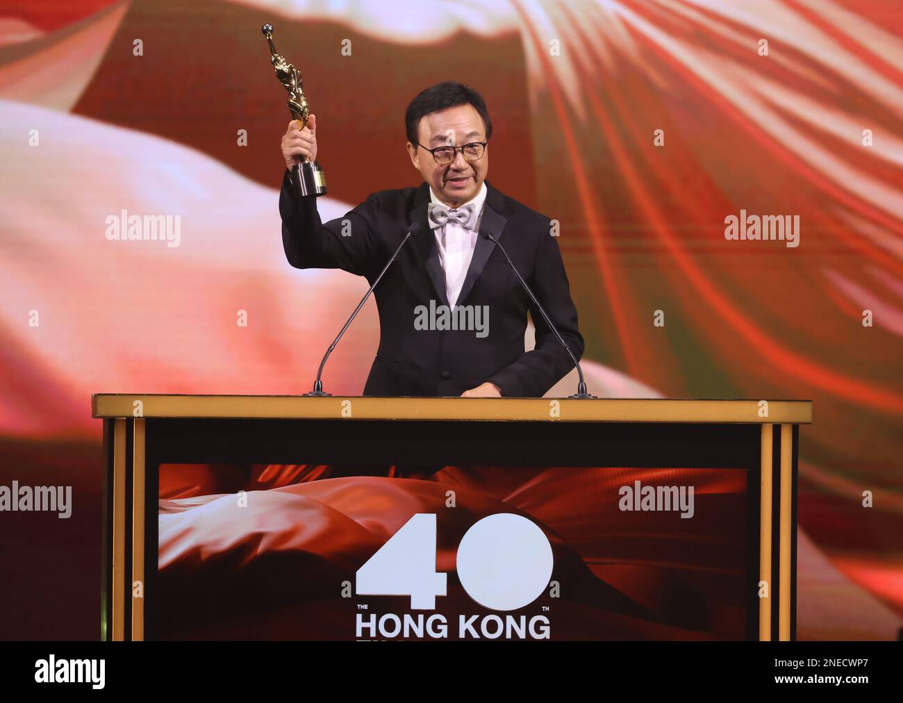 Michael Hui Koon-man receives the lifetime achievement award ceremony ...