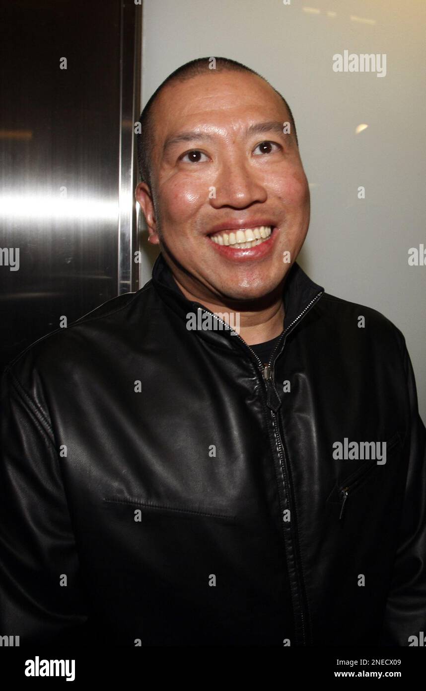 Feng shui master Tony Chan Chun-chuen leaves the office building in ...