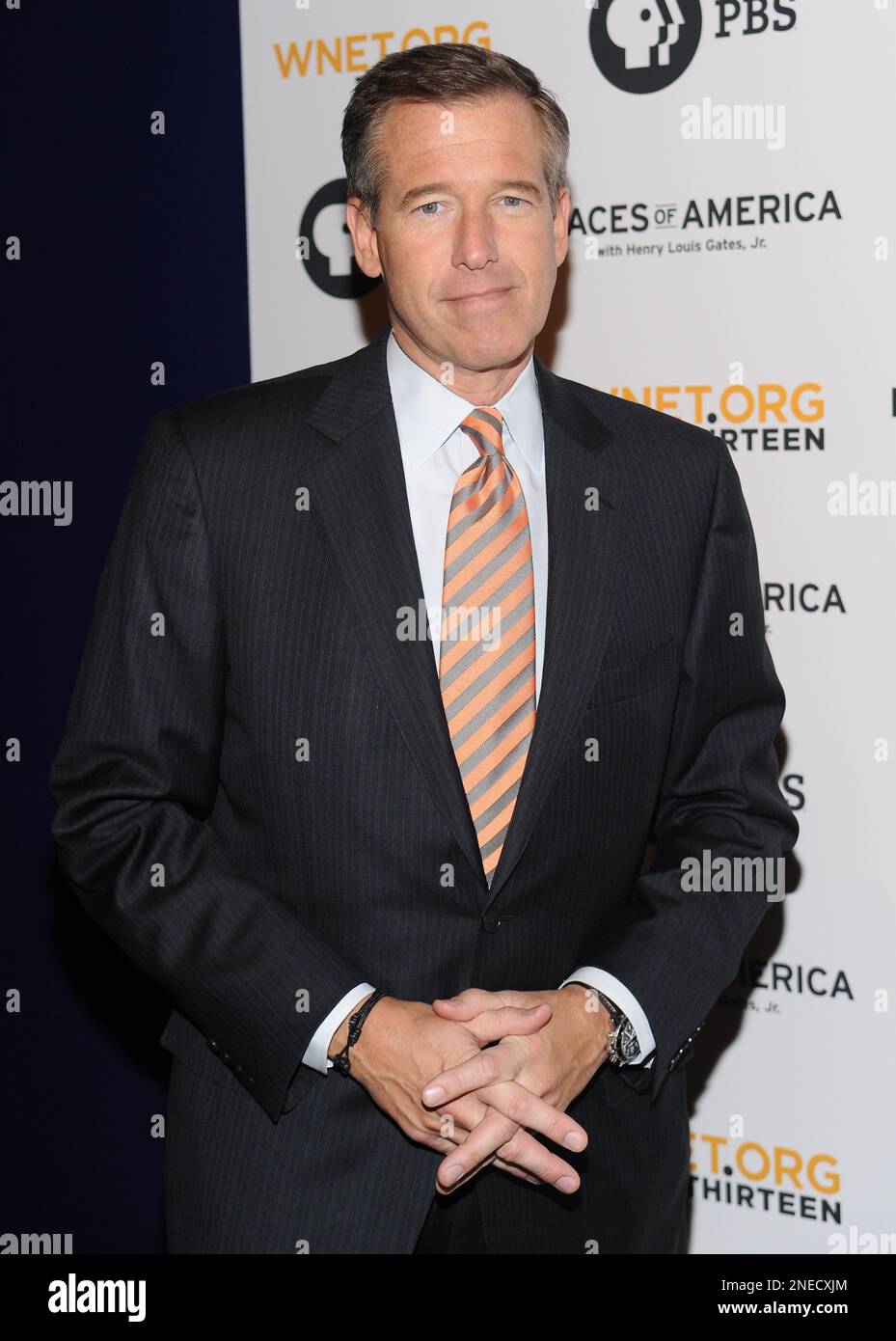 NBC News Anchor Brian Williams attends the premiere screening of 'Faces ...