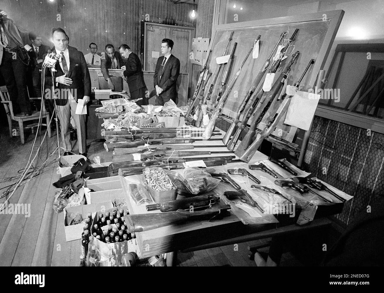Assistant Chief Daryl Gates of the Los Angeles Police Department ...