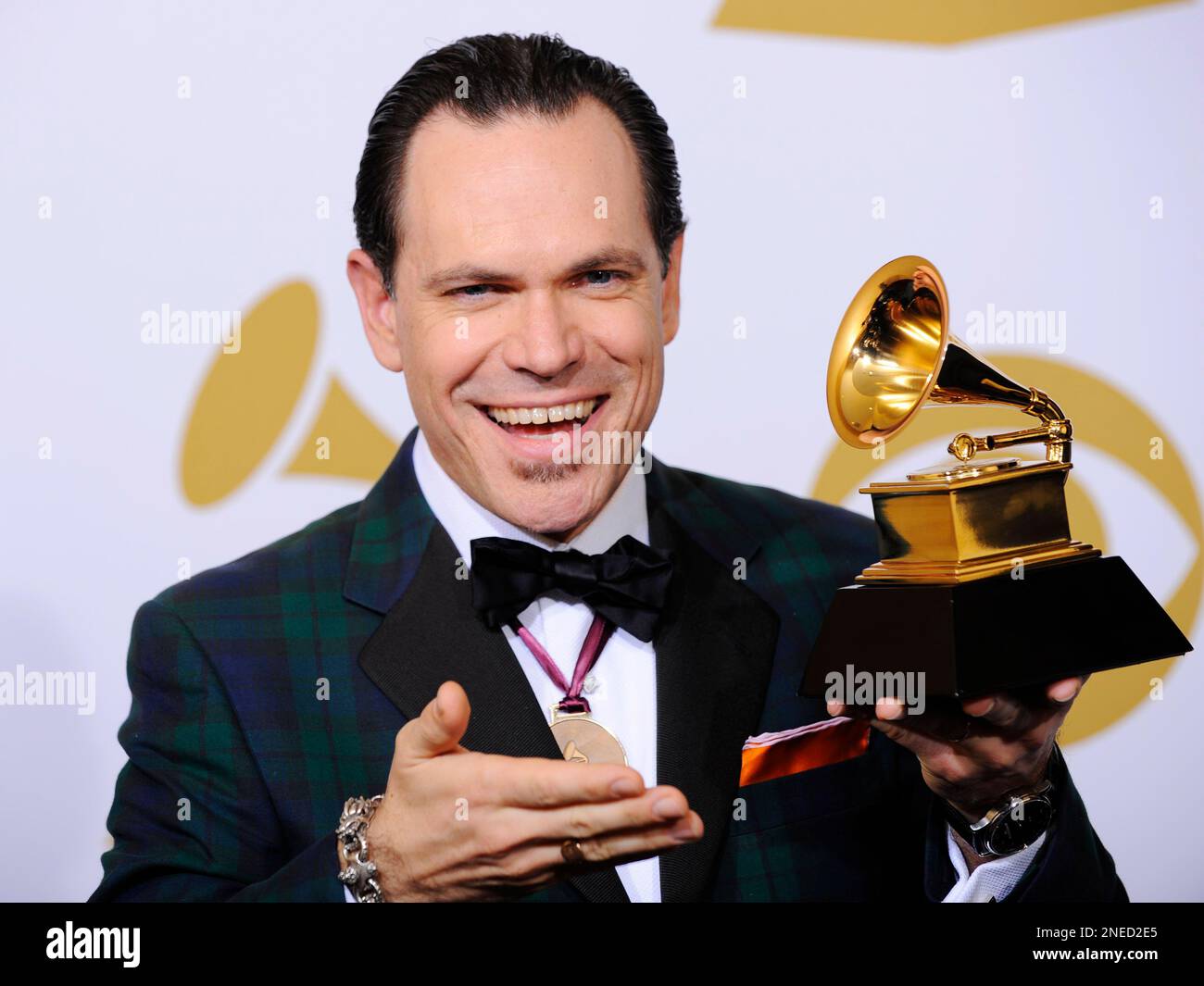 Kurt Elling holds the best jazz vocal album award for "Kurt Elling ...