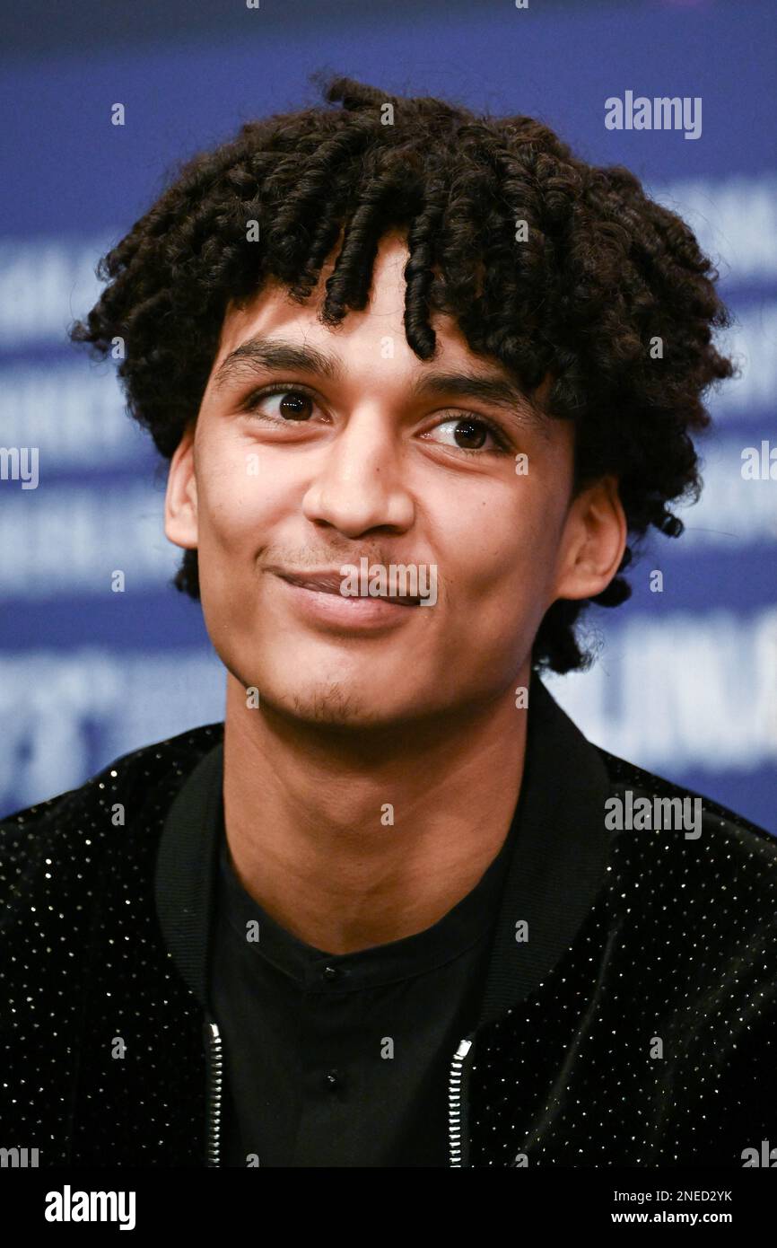 Berlin, Germany on February 16, 2023. Evan Ellison attending the She Came To Me Press Conference ...