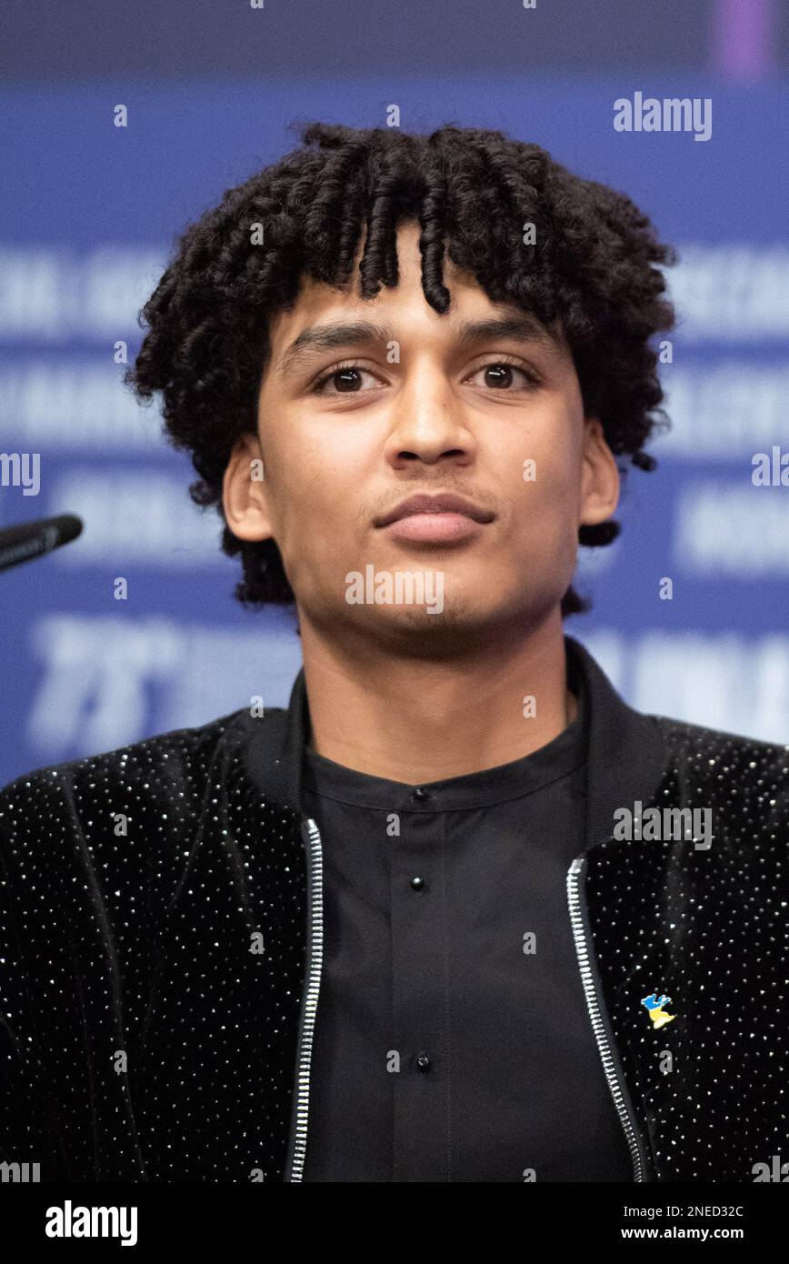 Berlin, Germany on February 16, 2023. Evan Ellison attending the She ...