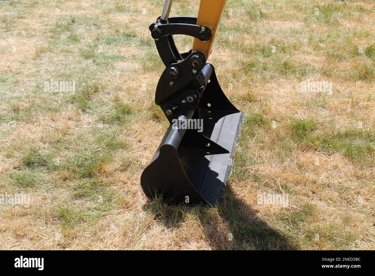 The Digger Bucket of a Modern Hydraulic Excavator Stock Photo - Alamy