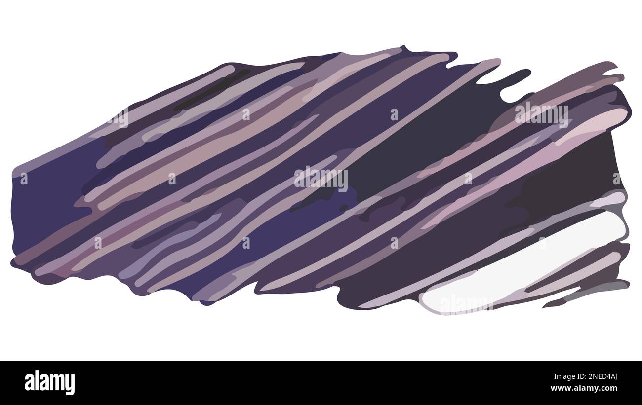 Dark rectangular shape with diagonal brush strokes in grunge style ...
