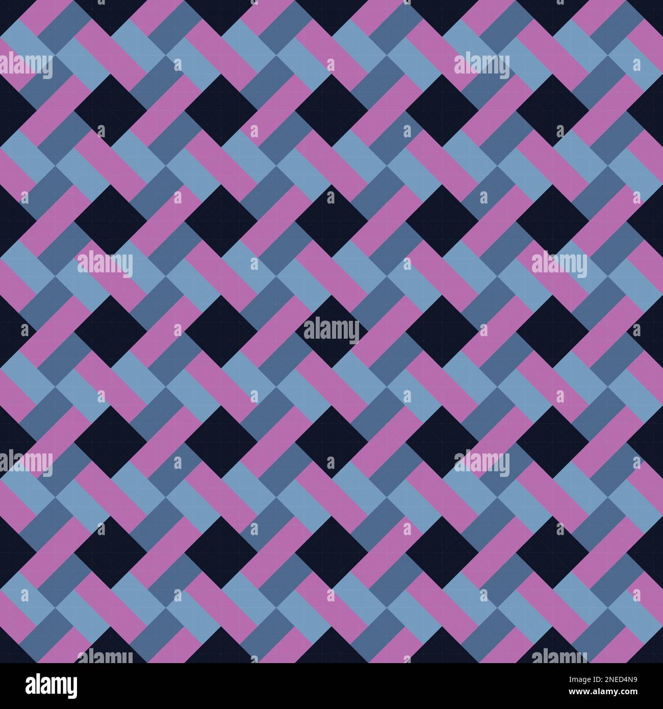 Diamonds and stripes seamless pattern. Motif for surface design, for wallpapers, pattern fills ...