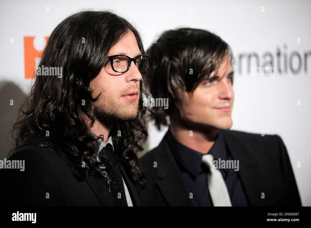 From left, Jared Followill and Nathan Followill arrive at the annual ...